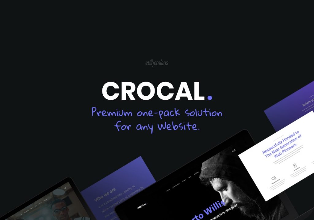Crocal Multipurpose WordPress theme